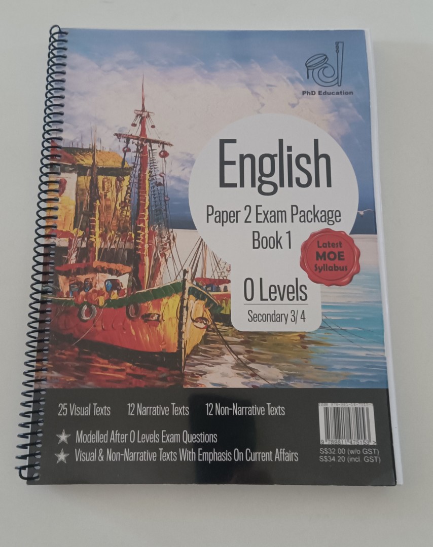 Paper 2 (English package for O level), Hobbies & Toys, Books ...