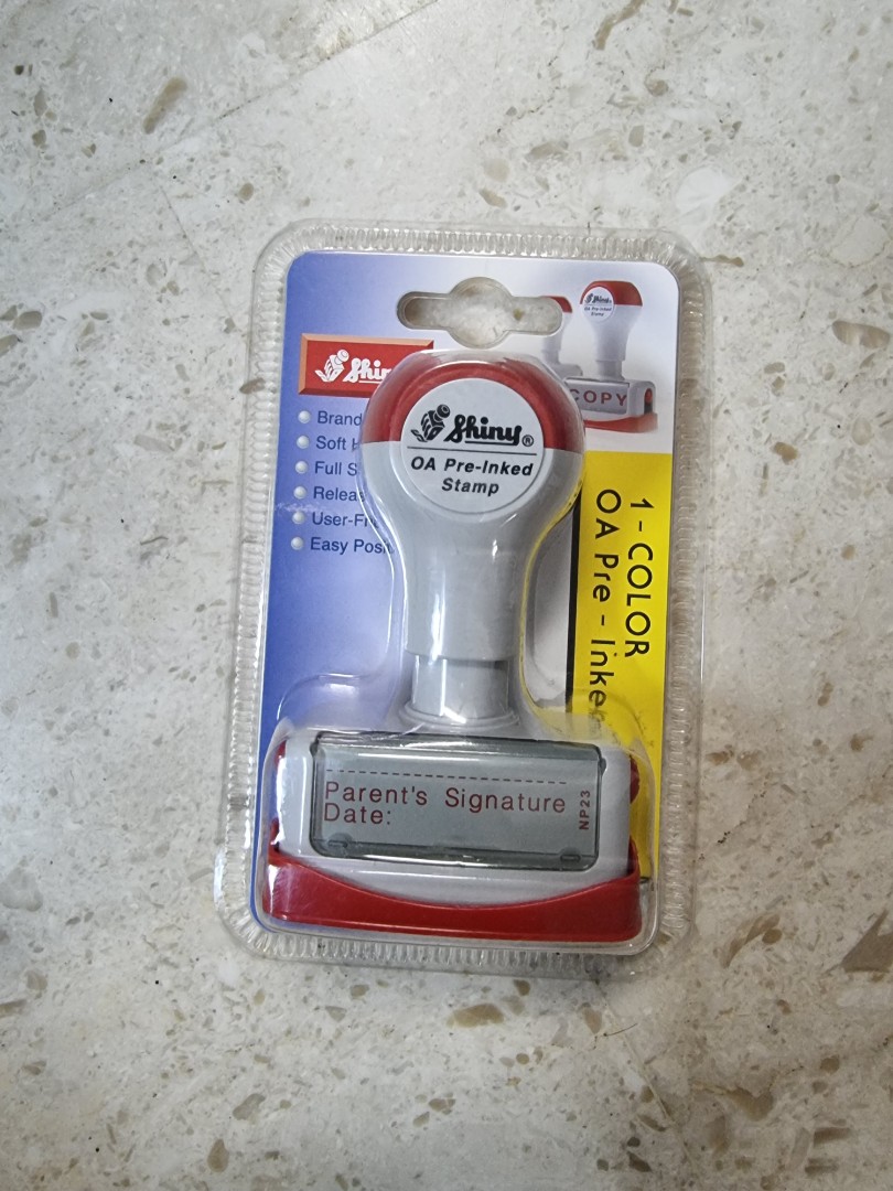 Parents' signature stamp, Hobbies & Toys, Stationery & Craft, Other ...
