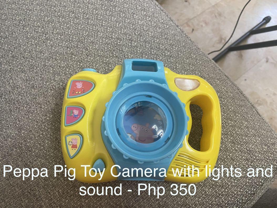 Peppa Pig Camera with lights and sounds, Hobbies & Toys, Toys & Games ...