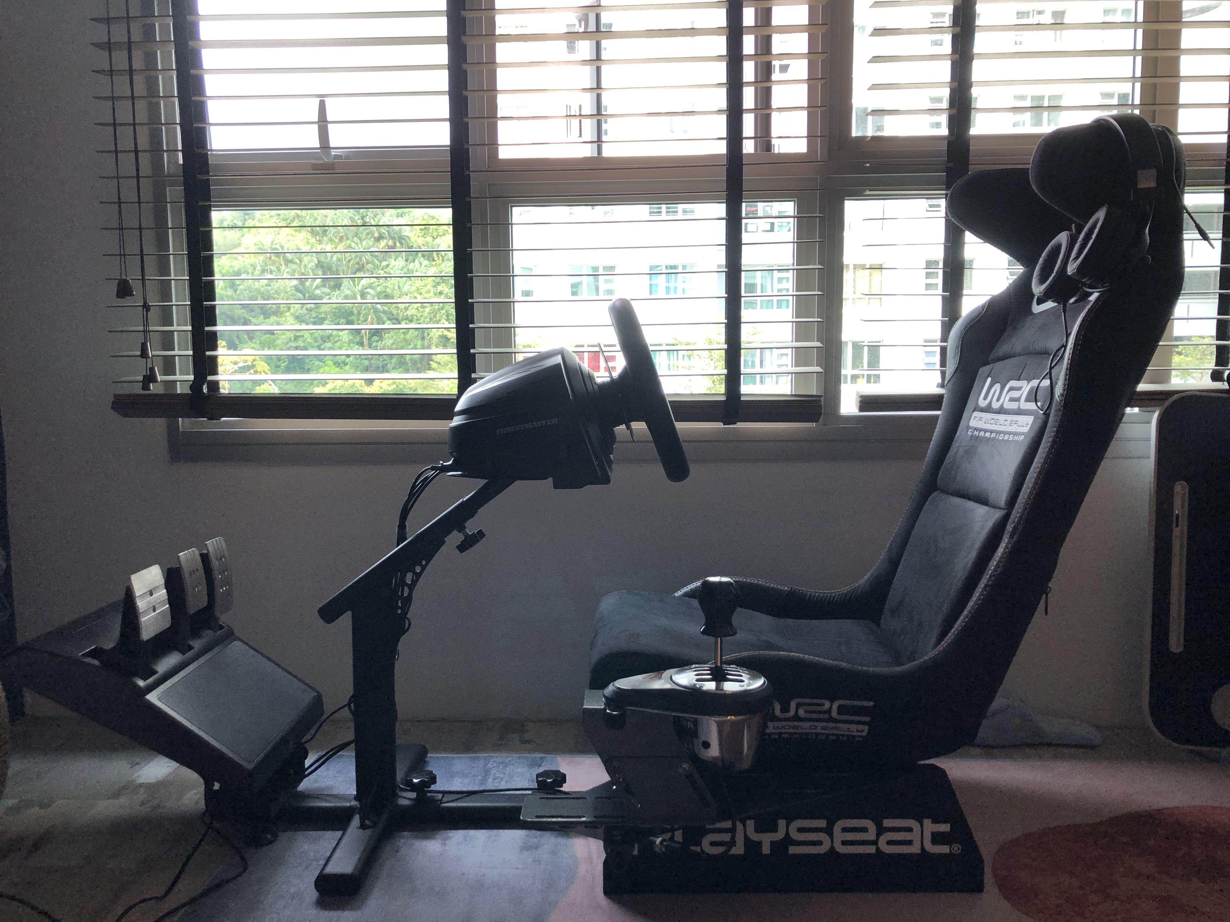 Playseat Evolution WRC sim racing rig, Video Gaming, Gaming Accessories ...