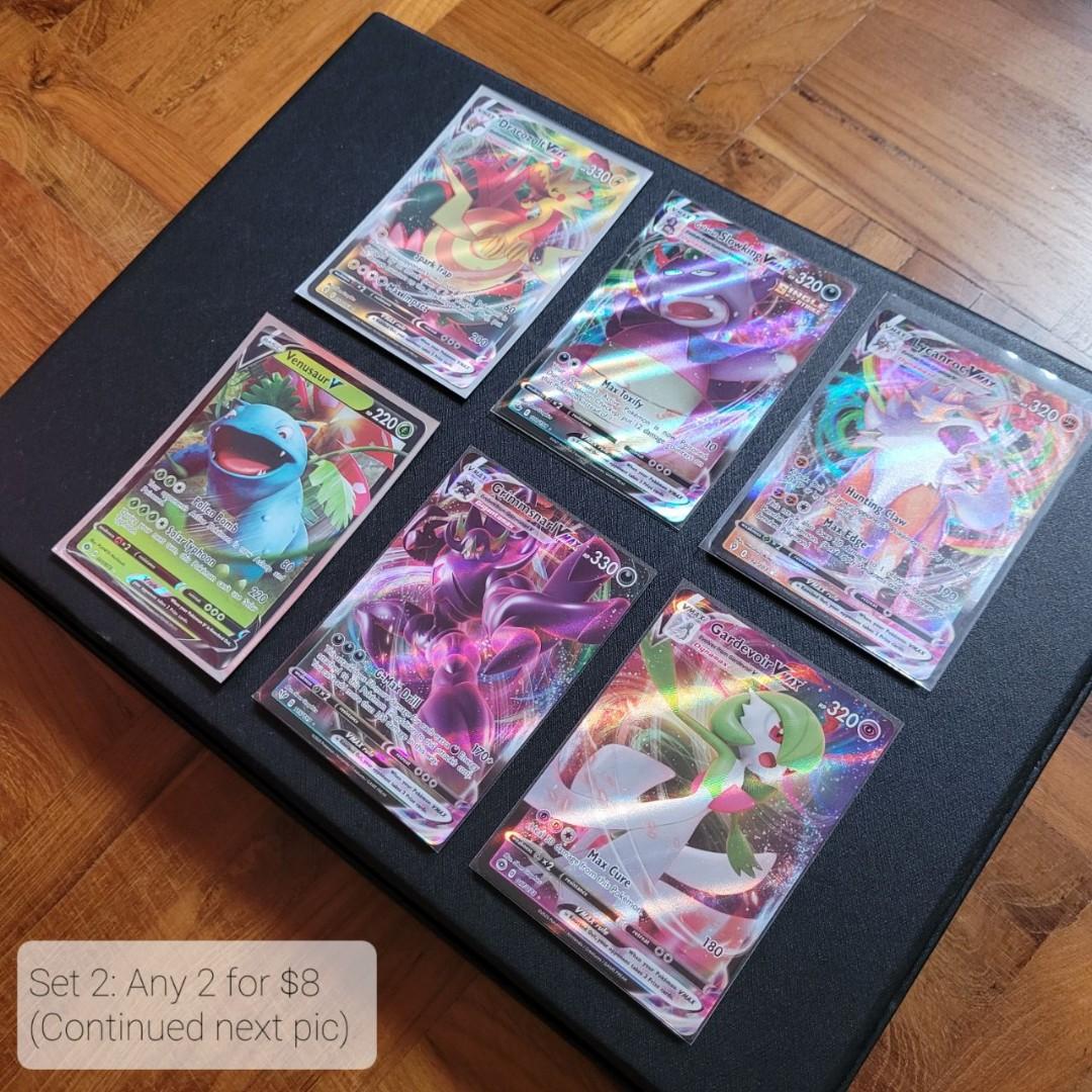 Pokemon Cards V, Vmax and GX, Hobbies & Toys, Toys & Games on Carousell