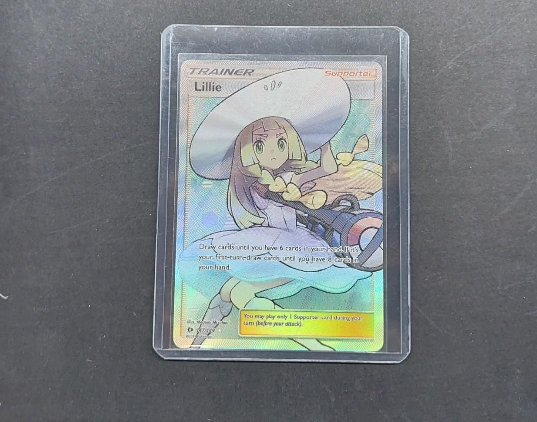 Pokemon TCG lillie Full Art Trainer, Hobbies & Toys, Toys & Games on ...