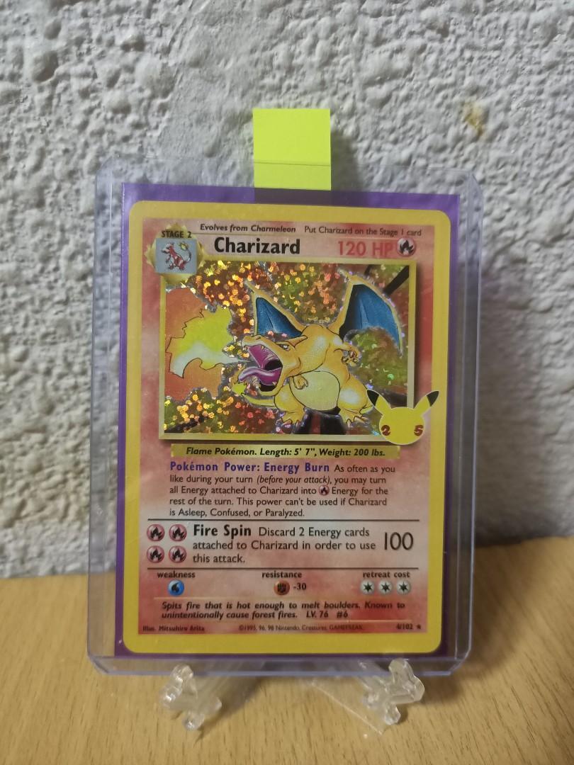 Pokémon charizard 25th anniversary, Hobbies & Toys, Toys & Games on ...
