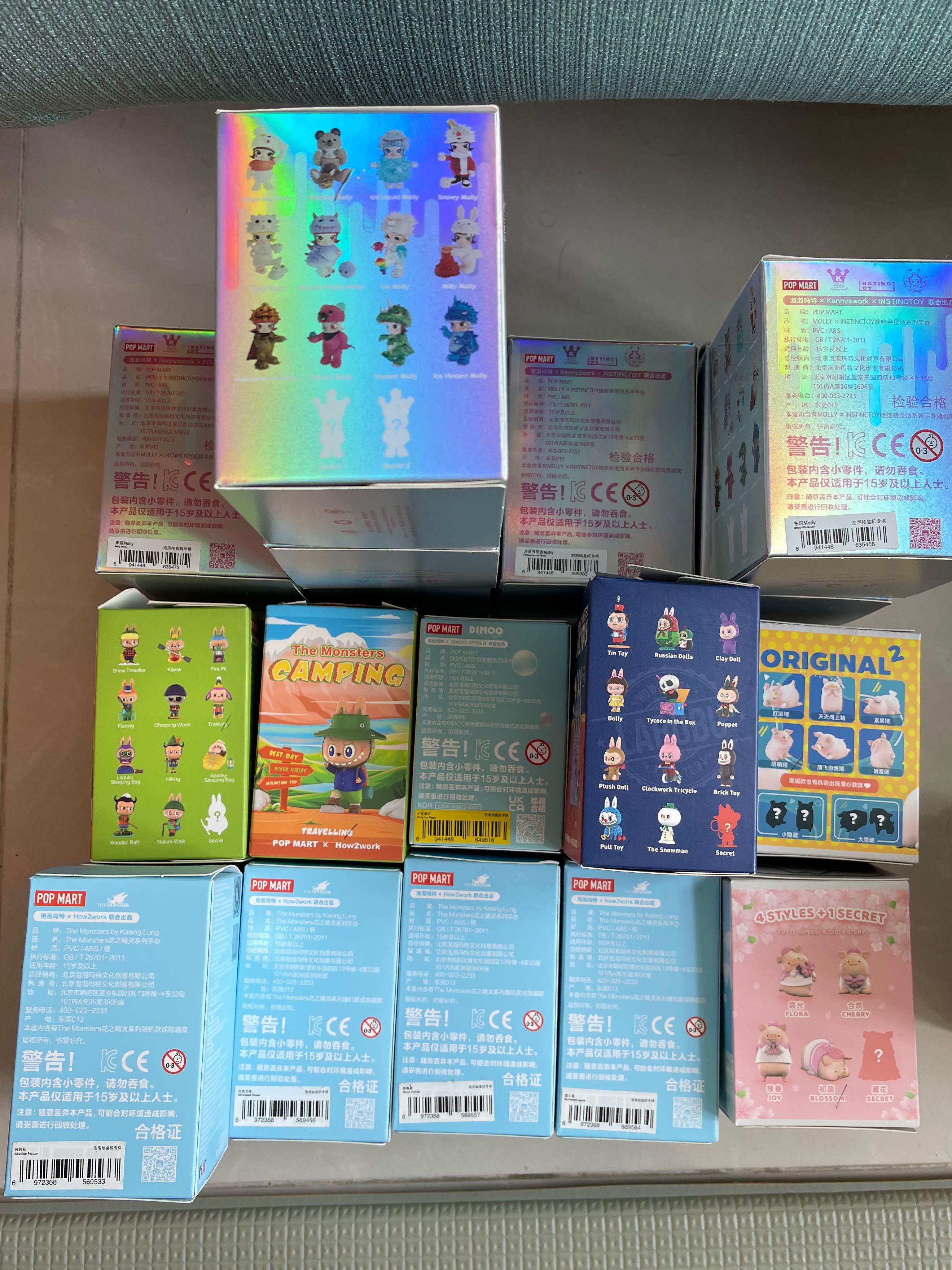PopMart Dimoo, Labubu, Molly, Lulu Pig Blindbox, Hobbies & Toys, Toys ...
