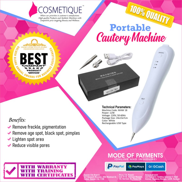 Portable Cautery Machine for Warts Treatment, Beauty & Personal Care ...