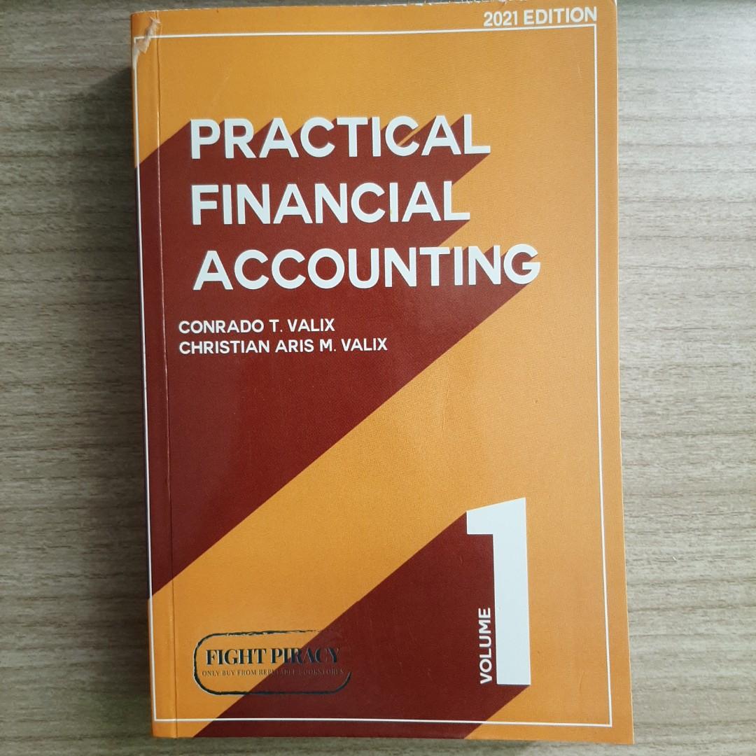Practical Financial Accounting by Valix vol. 1 [2021 Ed], Hobbies ...