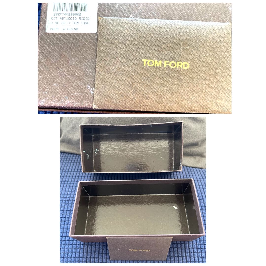 Pre loved Tom Ford box with care card., Luxury, Accessories on Carousell