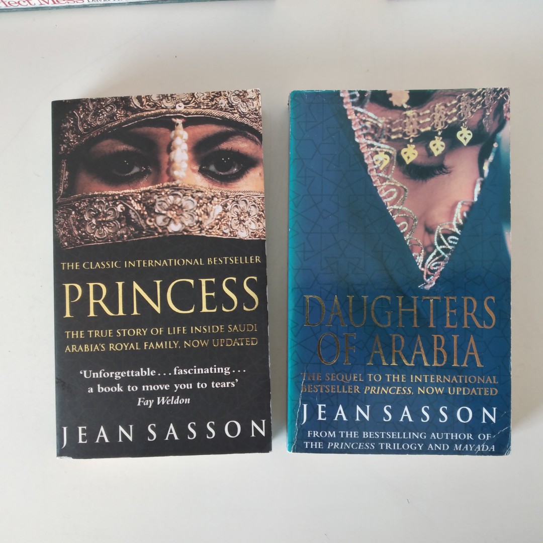 Princess and Daughters of Arabia book set by Jean Sasson, Hobbies ...