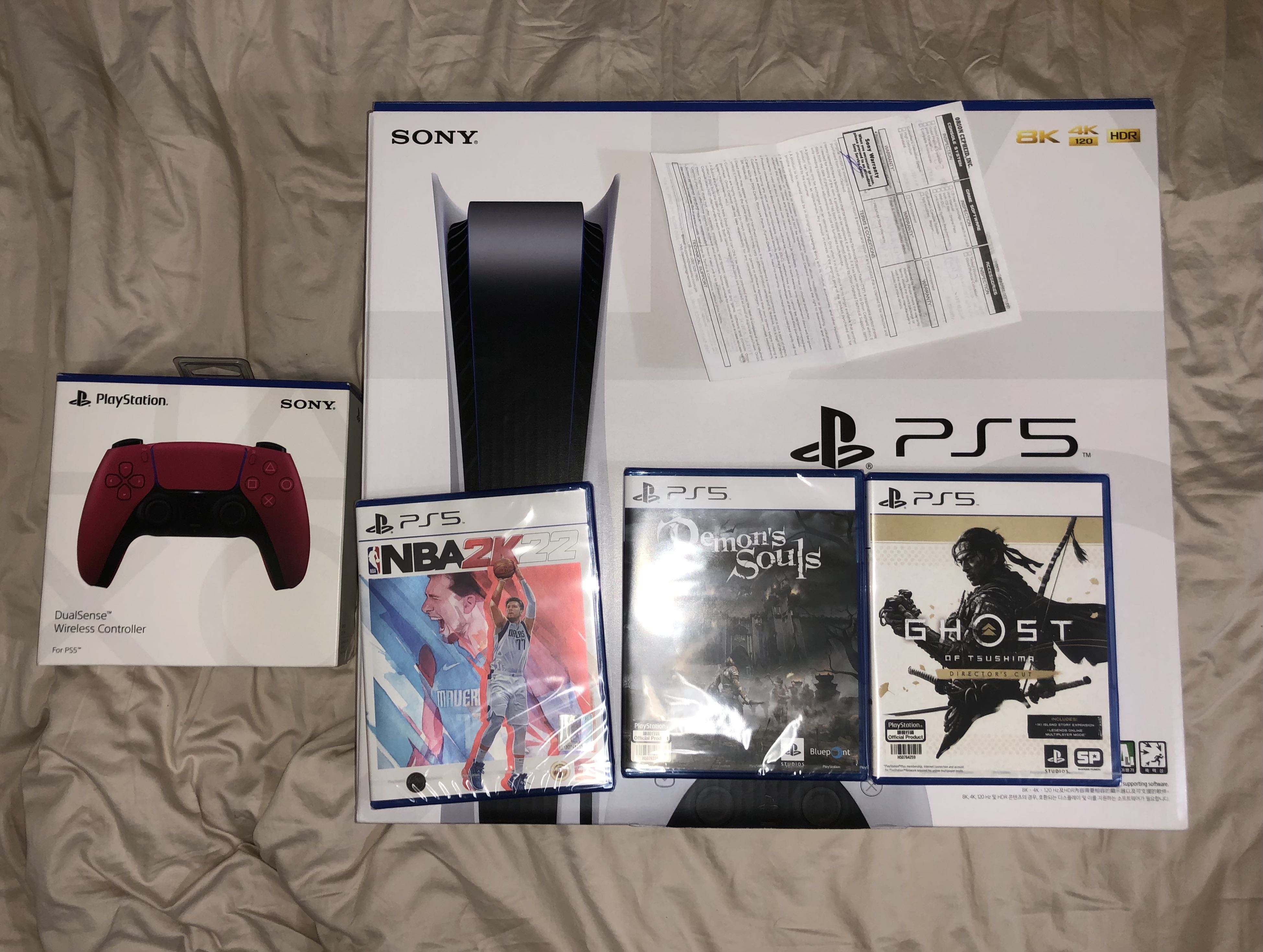 Sony PS5 Bundle , Video Gaming, Video Game Consoles, PlayStation on ...