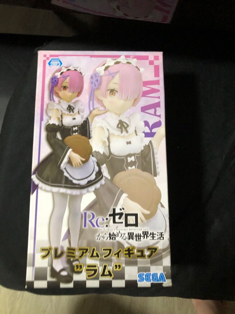 Ram Re: Zero SEGA Anime Figure, Hobbies & Toys, Toys & Games on Carousell