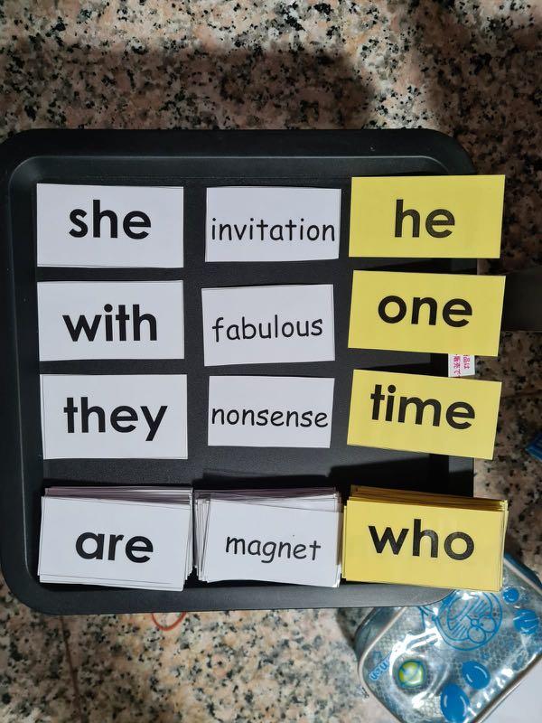 Random flash cards for lower primary, Hobbies & Toys, Books & Magazines ...