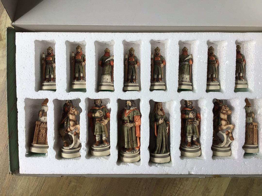 Rare Vintage Camelot Chess Set, Hobbies & Toys, Memorabilia ...