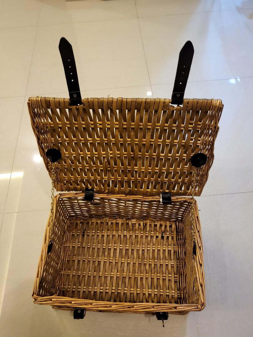 Rattan Basket (for Vespa or to be placed in car boot), Motorcycles ...