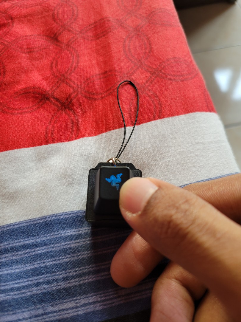 Razer Green Switch RGB Keychain, Computers & Tech, Parts & Accessories ...