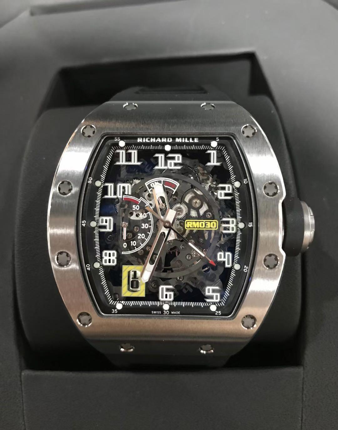 Richard Mille RM030 Ti Titanium, Luxury, Watches on Carousell