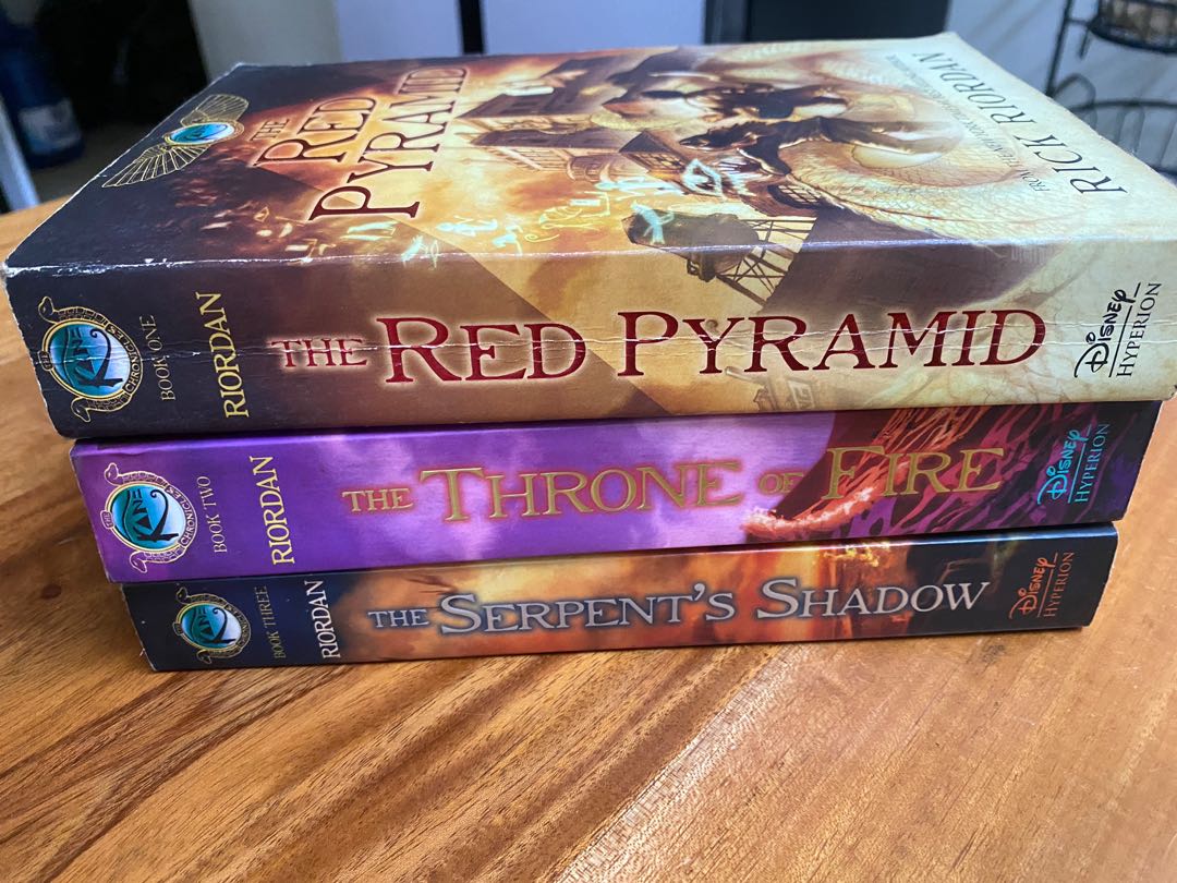 Rick Riordan - The Kane Chronicles bundle, Hobbies & Toys, Books ...