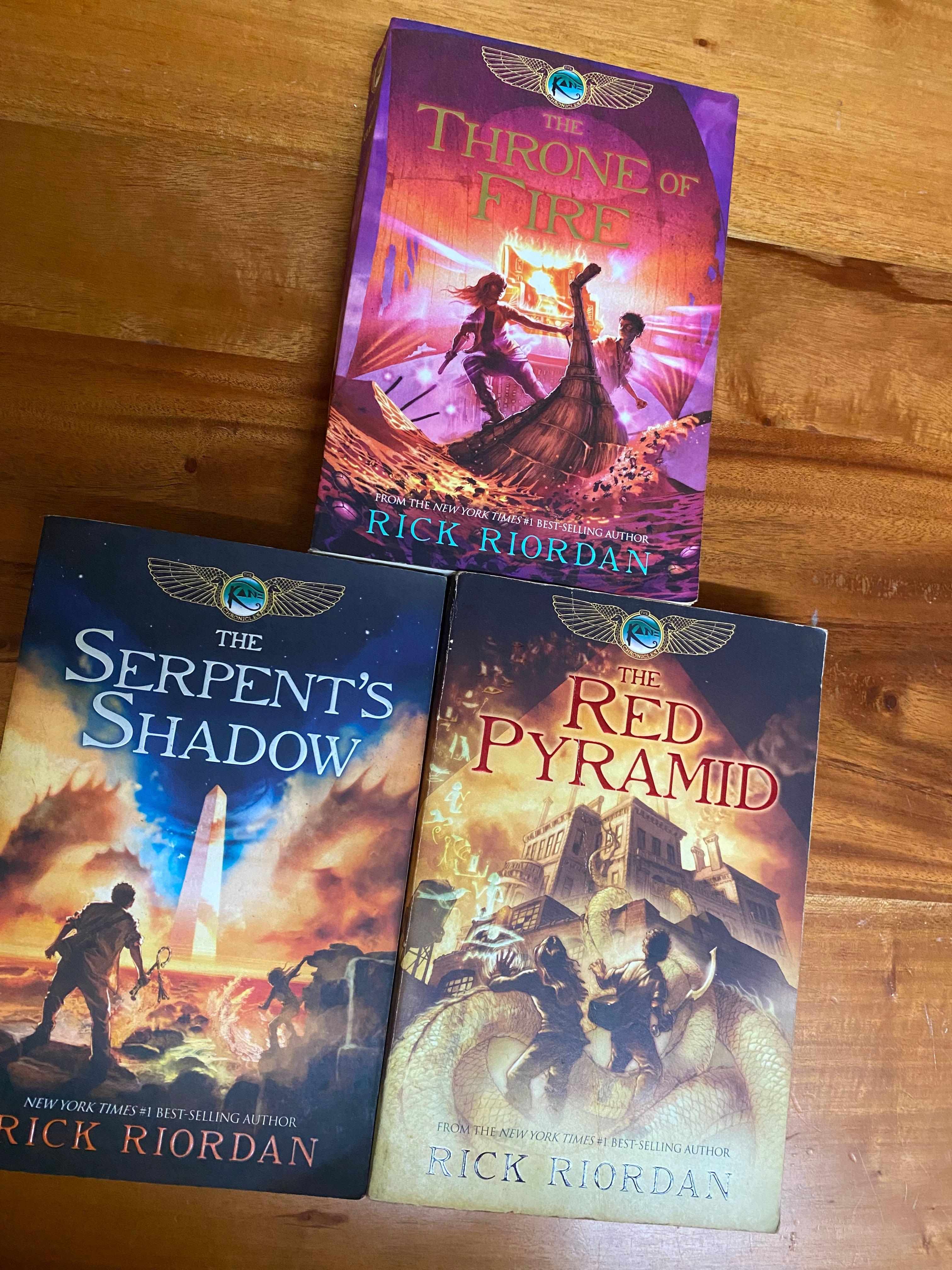 Rick Riordan - The Kane Chronicles bundle, Hobbies & Toys, Books ...