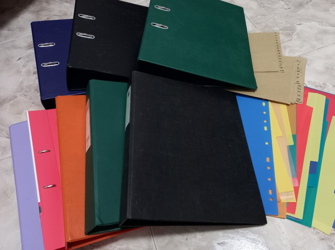RING & ARCH FILES, Hobbies & Toys, Stationery & Craft, Stationery ...