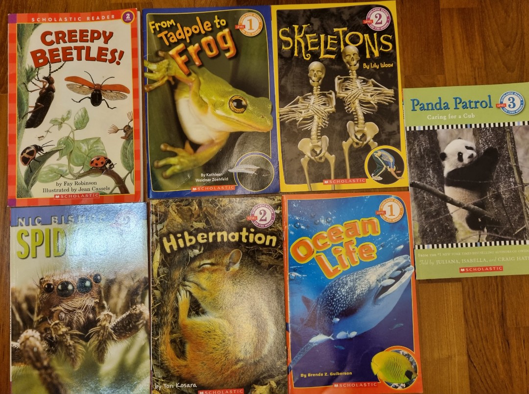 Scholastic readers, Hobbies & Toys, Books & Magazines, Children's Books ...