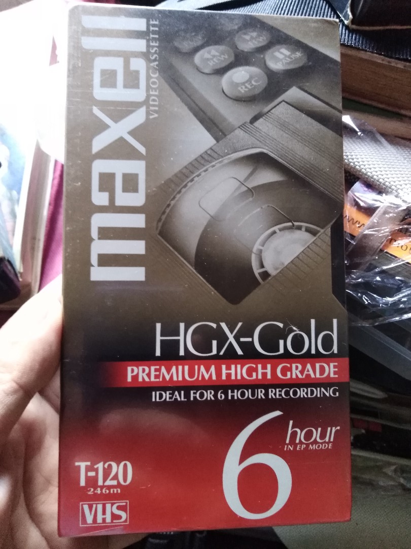 sealed maxell vhs tape, Hobbies & Toys, Memorabilia & Collectibles ...