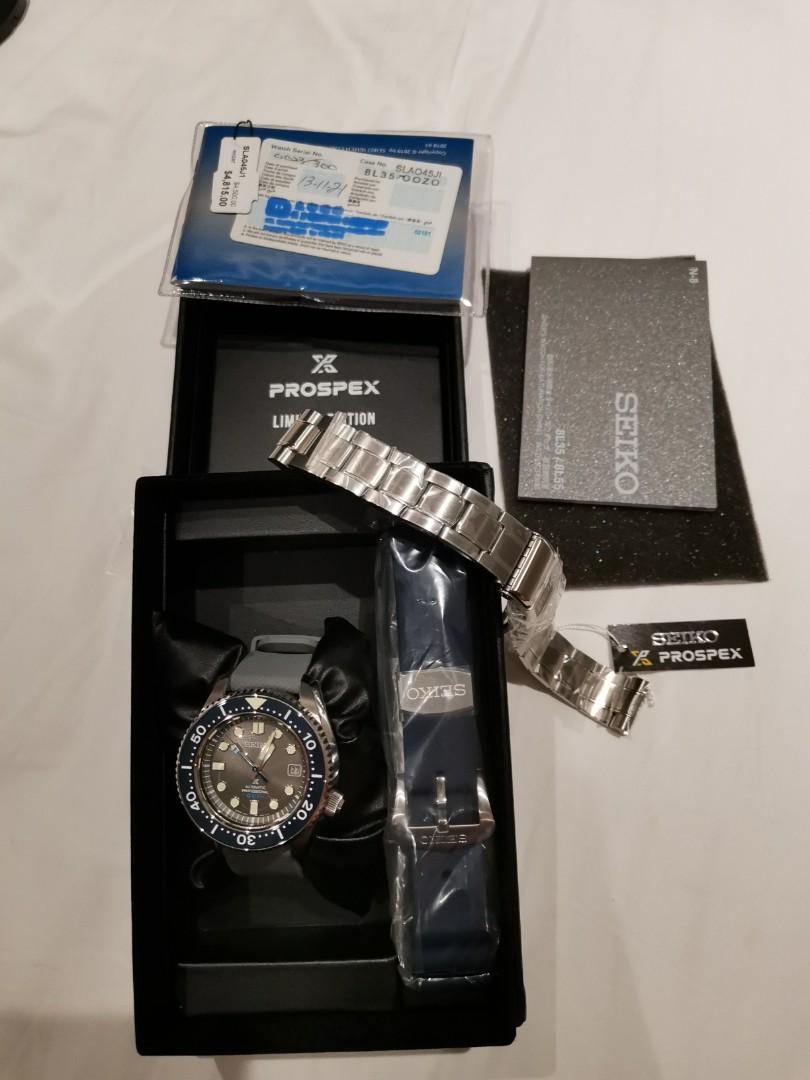 Seiko marinemaster 300 SLA045 LE, Luxury, Watches on Carousell