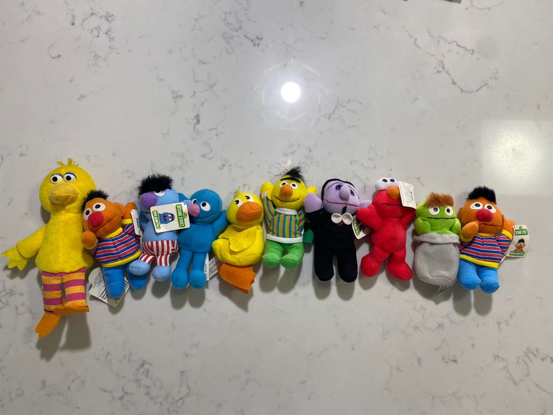 Sesame Street Soft Toy Set, Babies & Kids, Infant Playtime on Carousell