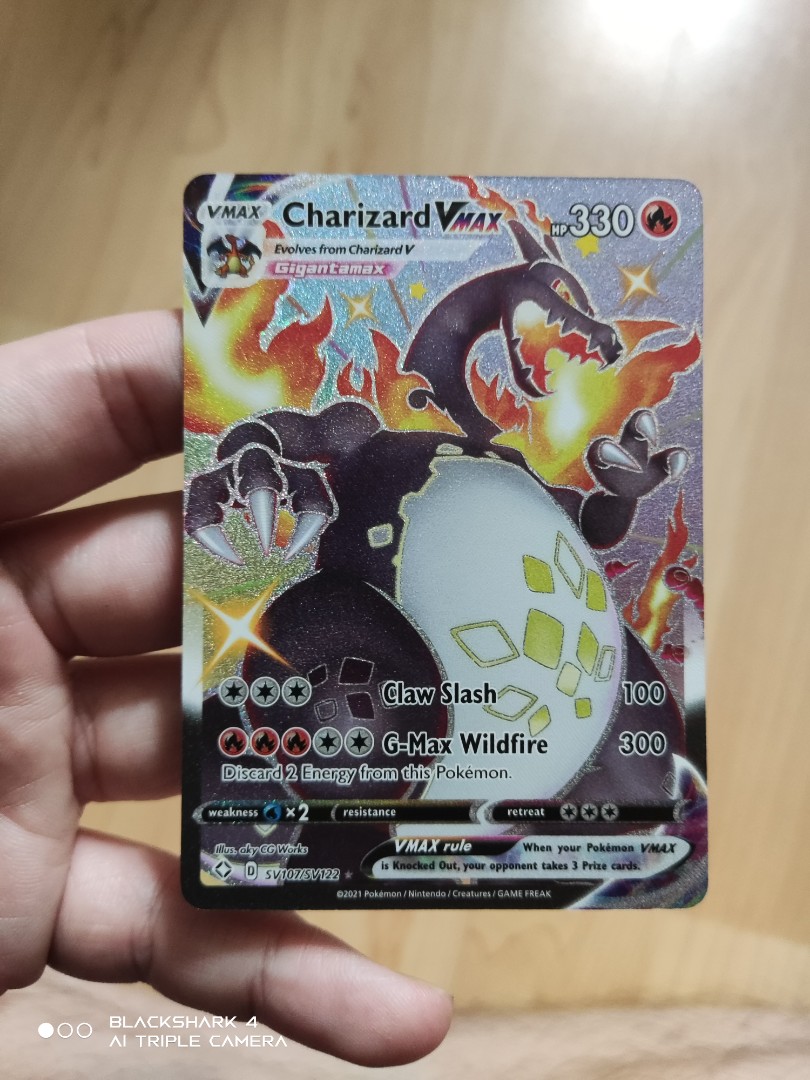 Shiny Charizard vmax shining fates, Hobbies & Toys, Toys & Games on ...
