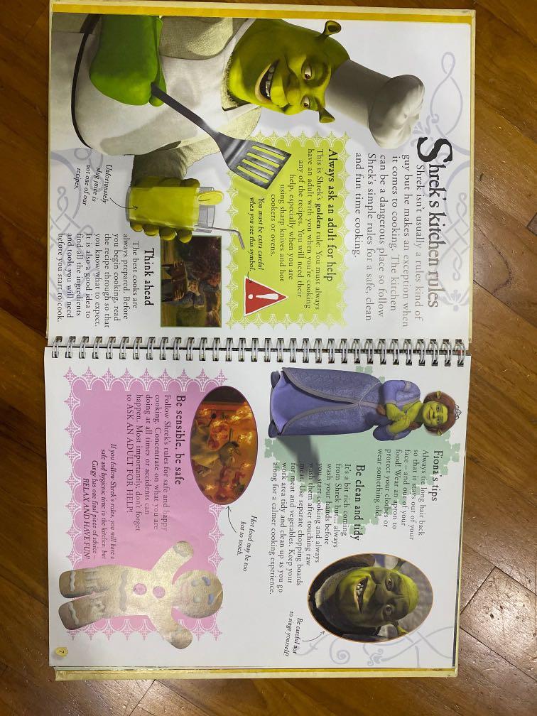 Shrek cookbook, Hobbies & Toys, Books & Magazines, Children's Books on ...