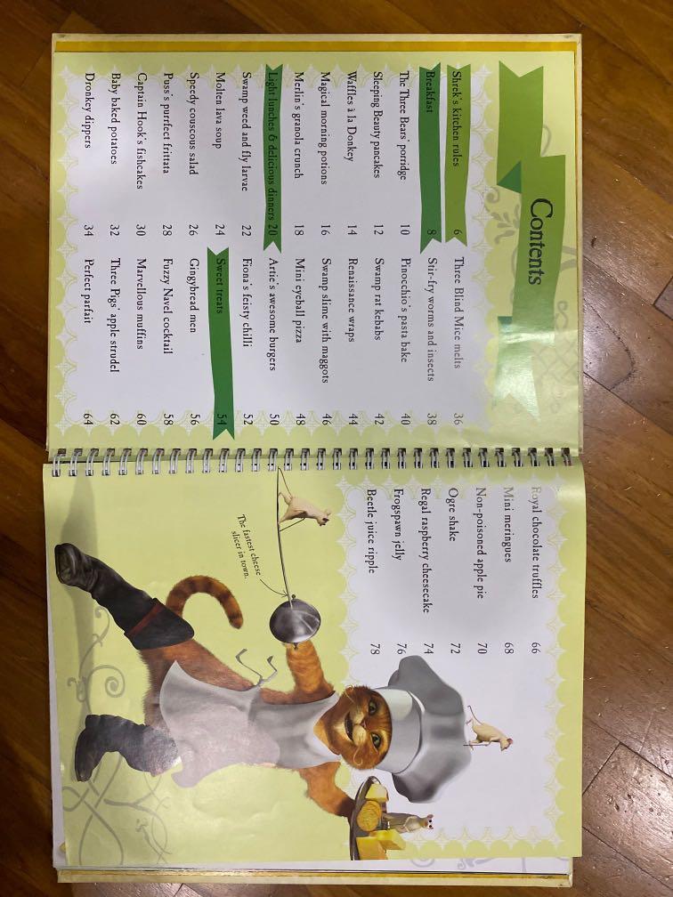 Shrek cookbook, Hobbies & Toys, Books & Magazines, Children's Books on ...