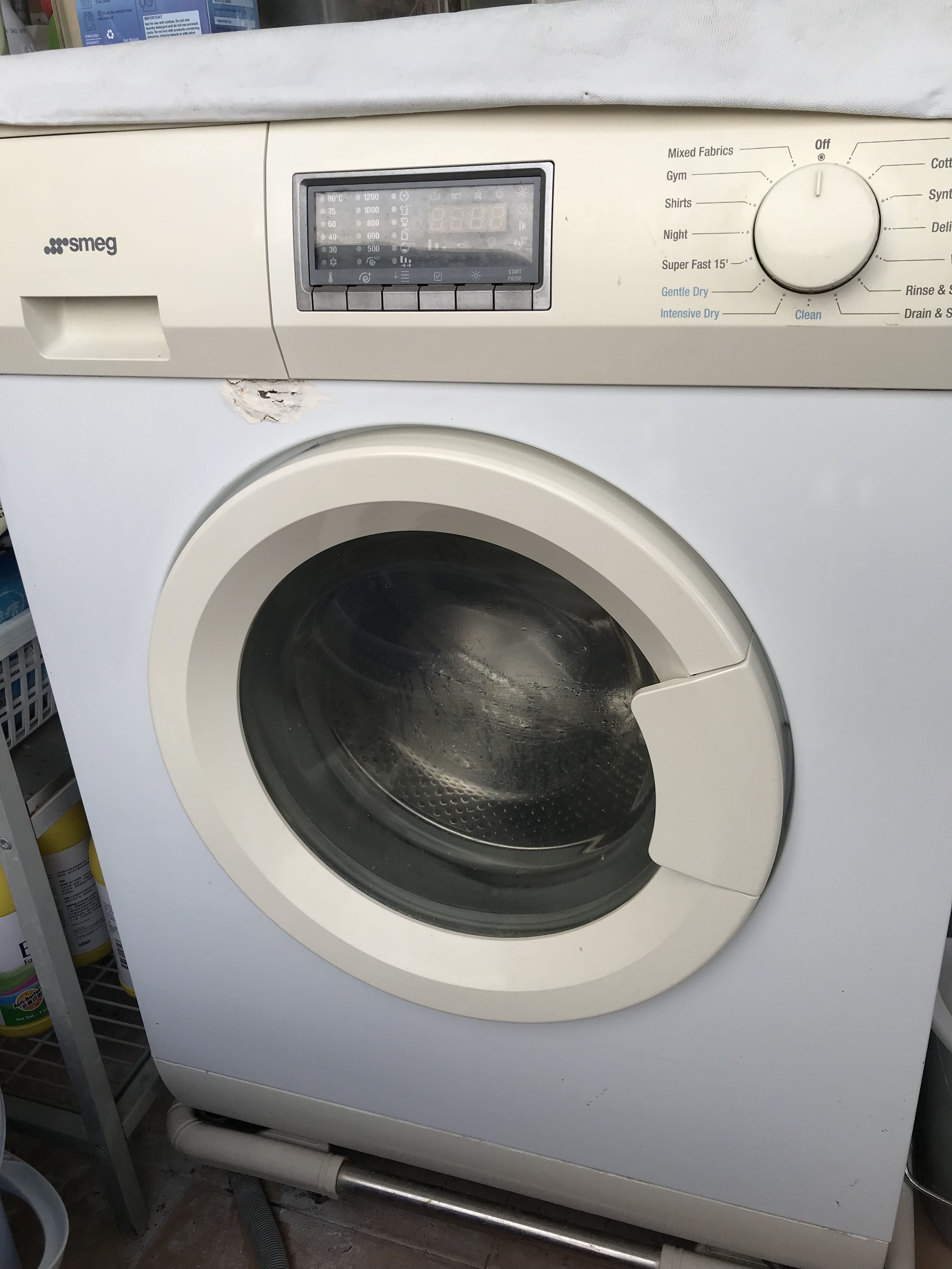 SMEG washing machine & dryer, TV & Home Appliances, Washing Machines ...
