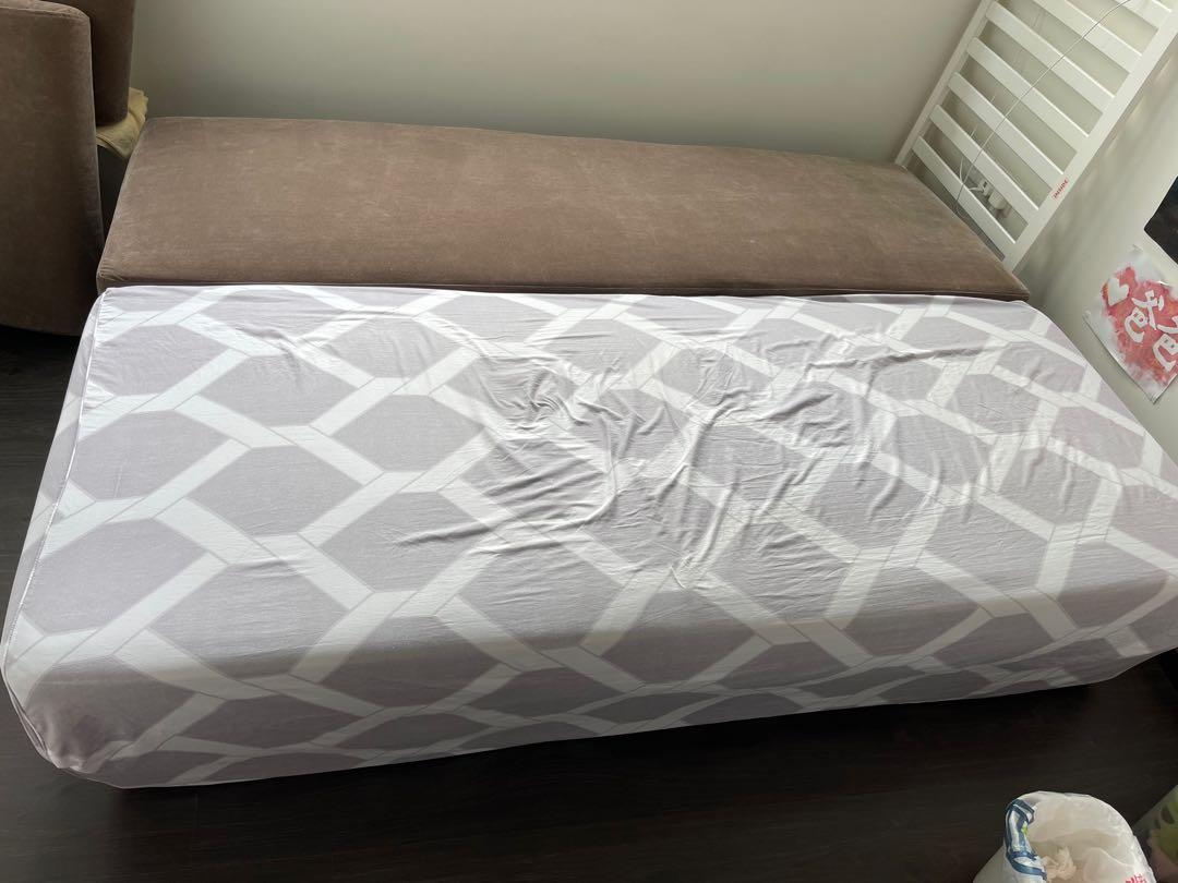 Sofa Bed (Single / Queen size), Furniture & Home Living, Furniture, Bed ...