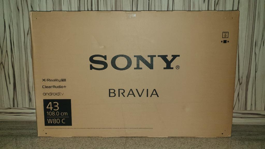 SONY Bravia Android TV Box Only - 43inches, Furniture & Home Living ...
