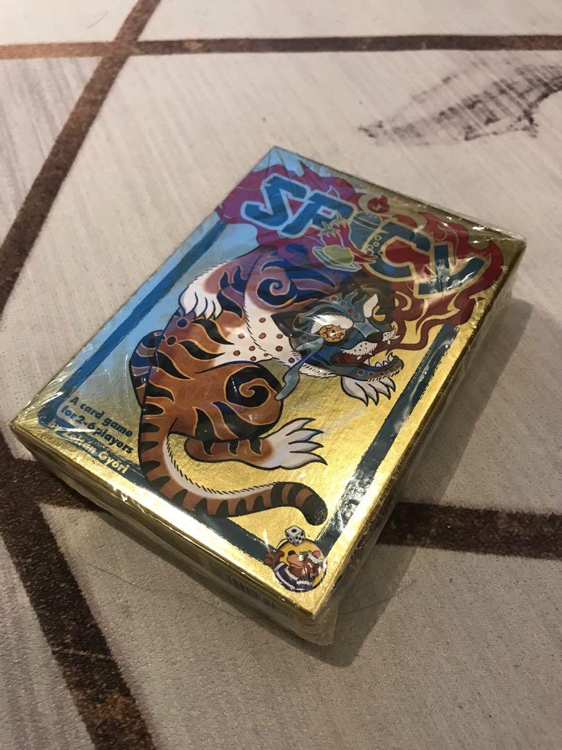 Spicy board game card game (bluffing Codename, Ticket to Ride ...