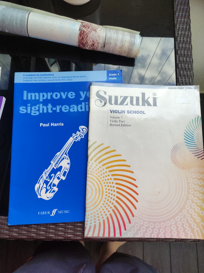 Suzuki violin books, Hobbies & Toys, Music & Media, Music Scores on ...