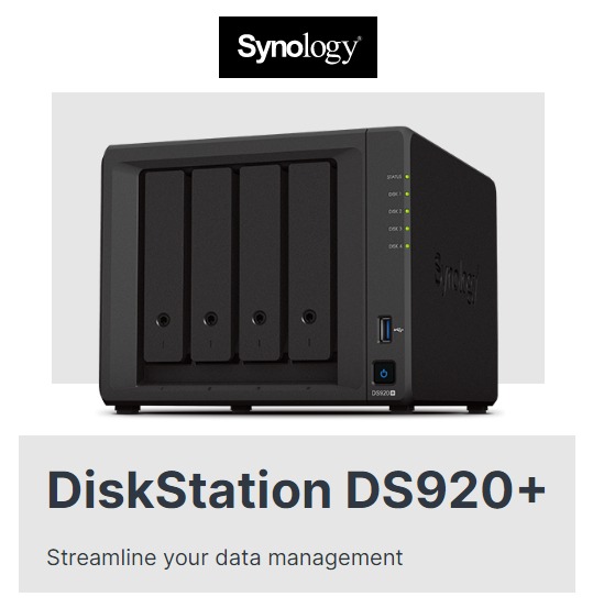 Synology DiskStation Desktop NAS, Computers & Tech, Office & Business ...