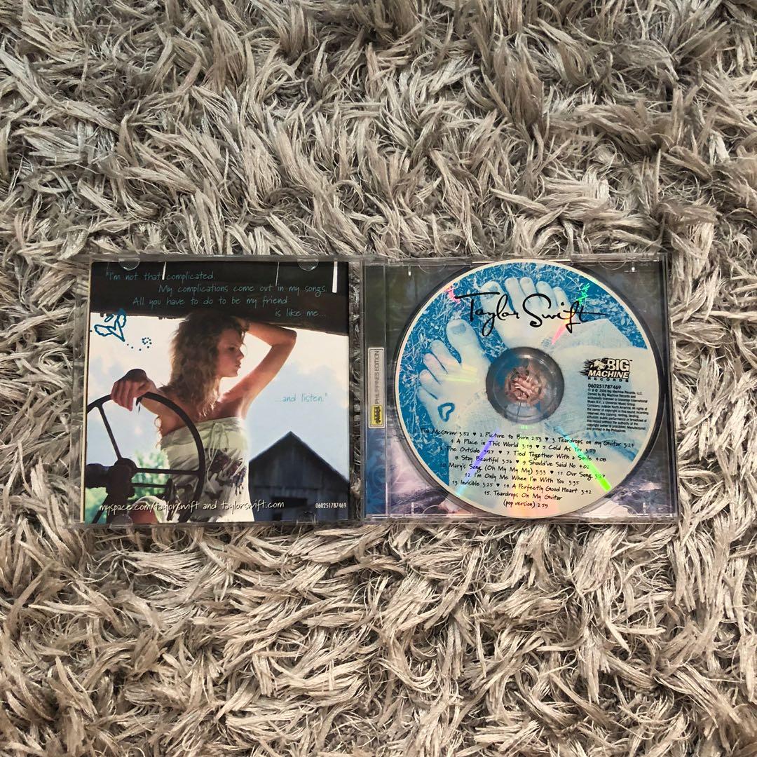 Taylor Swift First Album, Hobbies & Toys, Music & Media, CDs & DVDs on ...