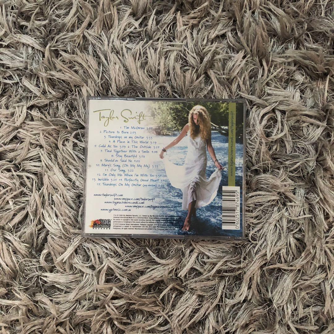 Taylor Swift First Album, Hobbies & Toys, Music & Media, CDs & DVDs on ...