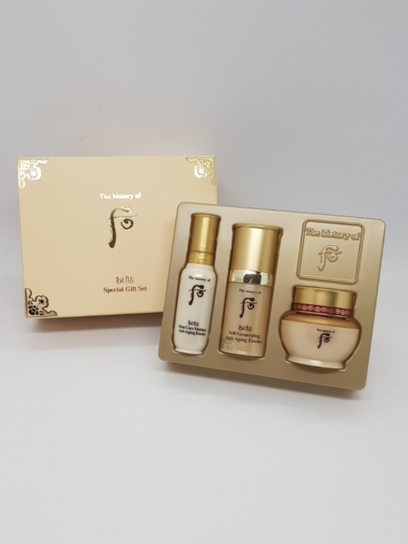 The History Of Whoo Face Care Set, Beauty & Personal Care, Face, Face ...