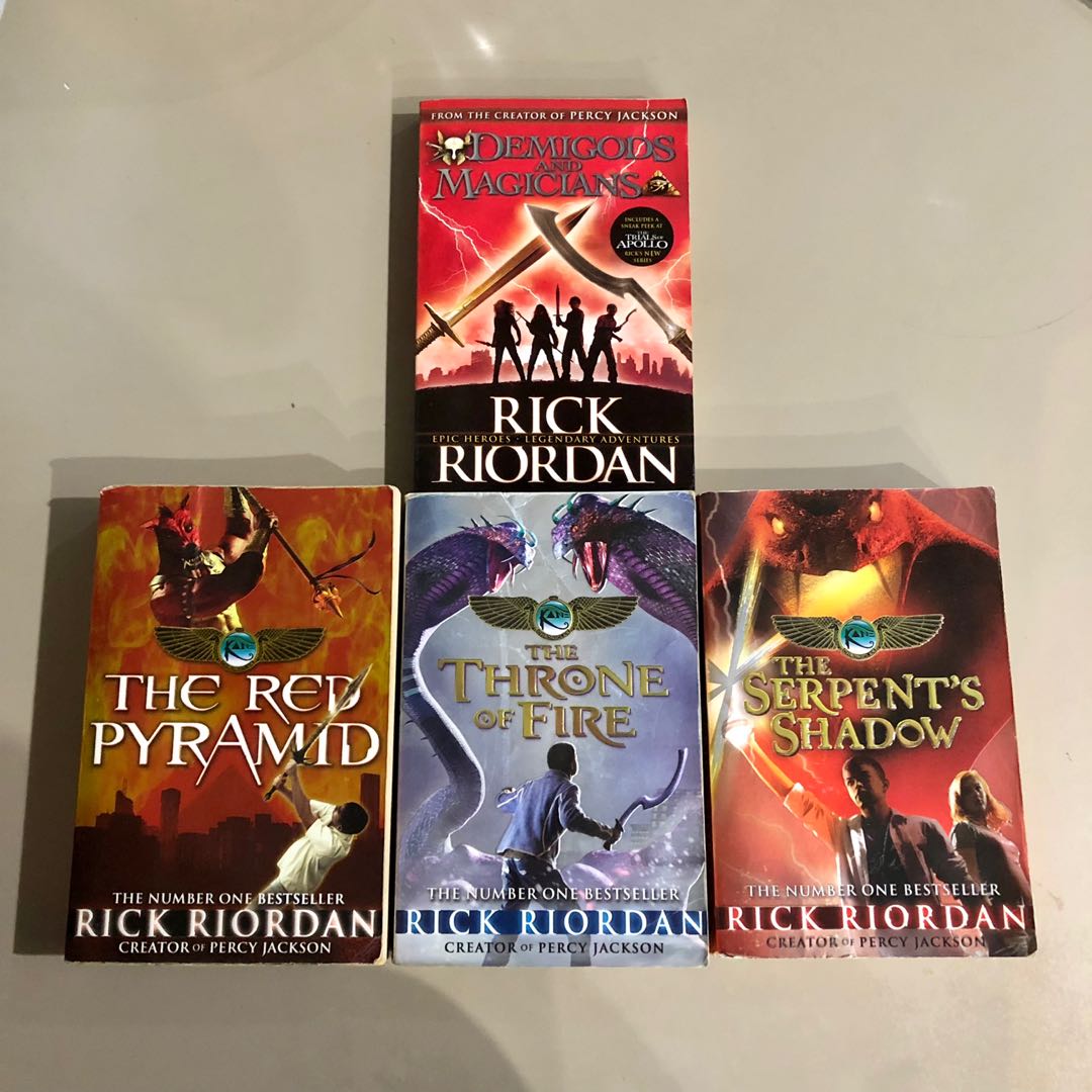 the kane chronicles - rick riordan, Hobbies & Toys, Books & Magazines ...