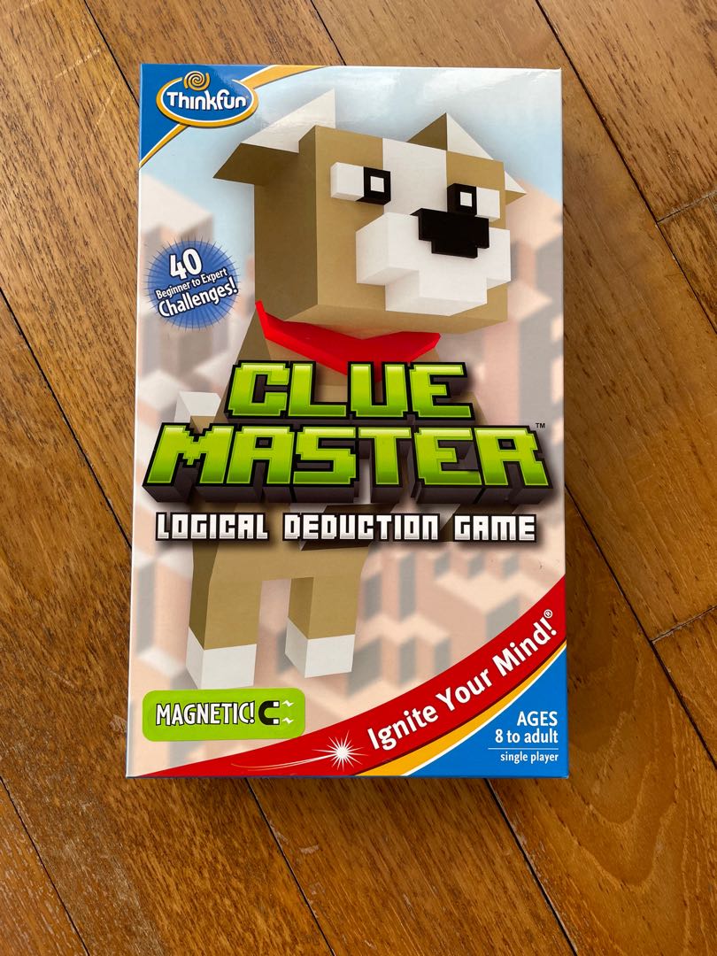 Thinkfun Clue Master Logical deduction game, Hobbies & Toys, Toys ...