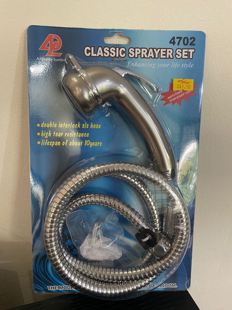 Toilet washer sprayer, Furniture & Home Living, Bathroom & Kitchen ...