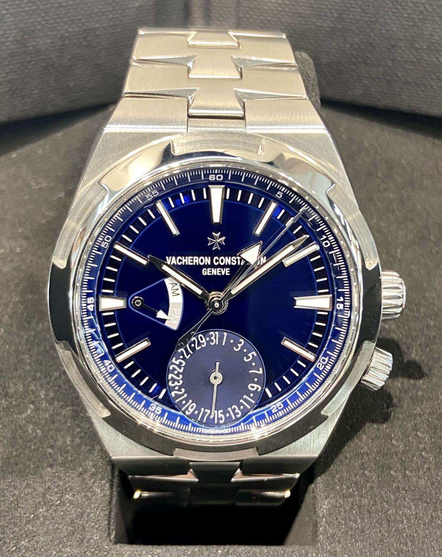 Vacheron Constantin Overseas Dual Time Blue Dial 7900V, Luxury, Watches ...