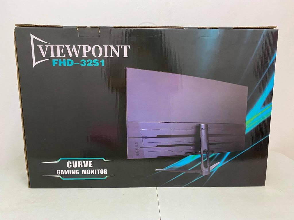 Viewpoint 32inch 75hz Curve Gaming Monitor, Computers & Tech, Parts ...