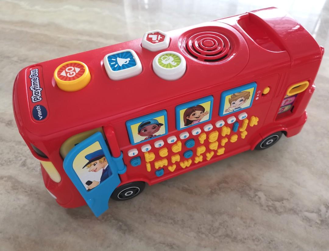 VTech Baby Playtime Bus with Phonics - Alphabets and Numbers, Hobbies ...