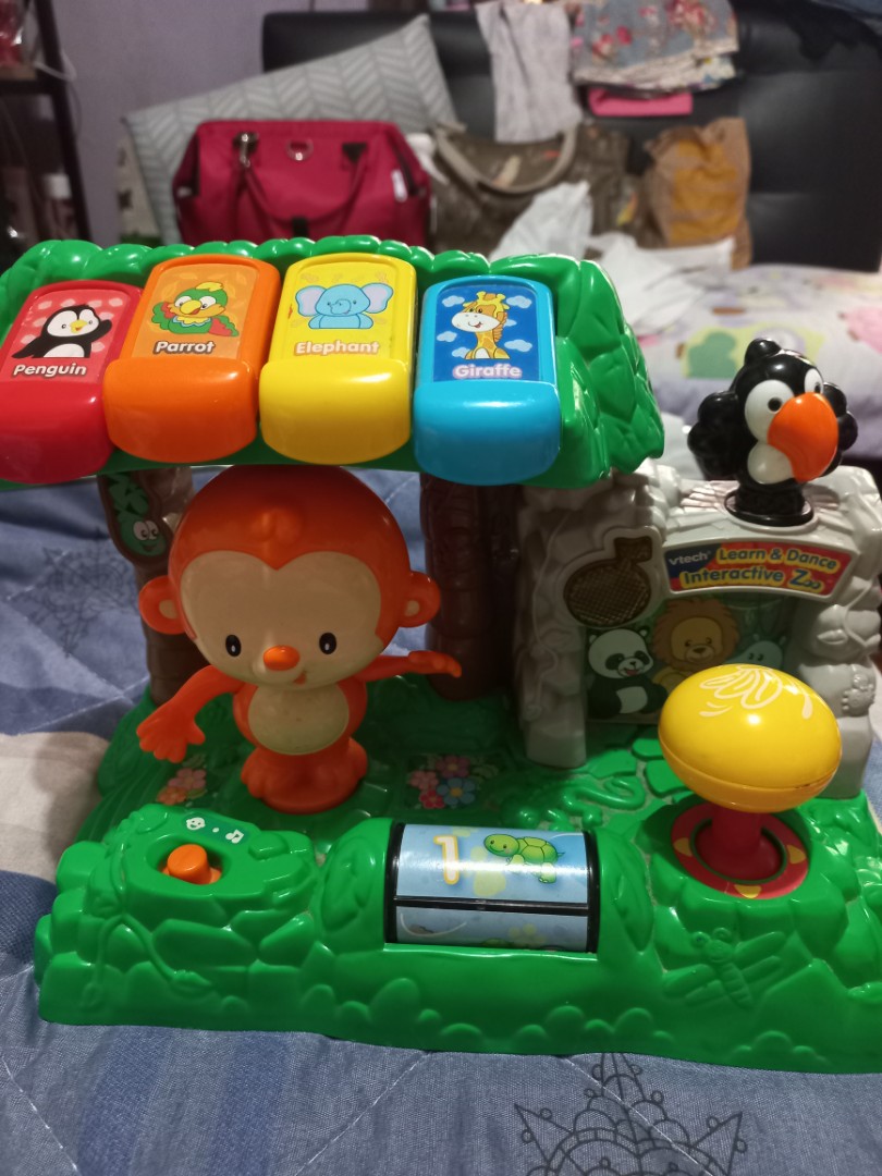 VTECH MONKEY INTERACTIVE ZOO, Hobbies & Toys, Toys & Games on Carousell