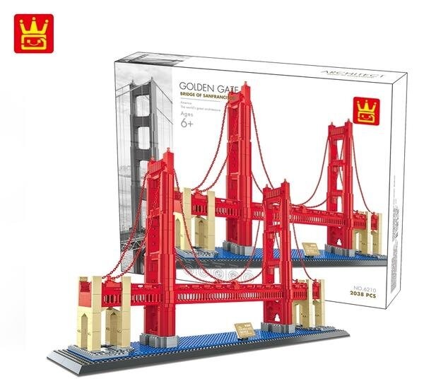 Wange Lego Architecture San Francisco Golden Gate Bridge Car Building ...