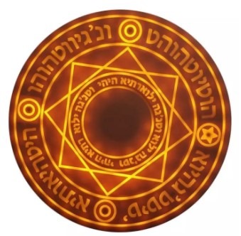 10W Glowing Magic Array Universal Qi Fast Charging Wireless Charger ...