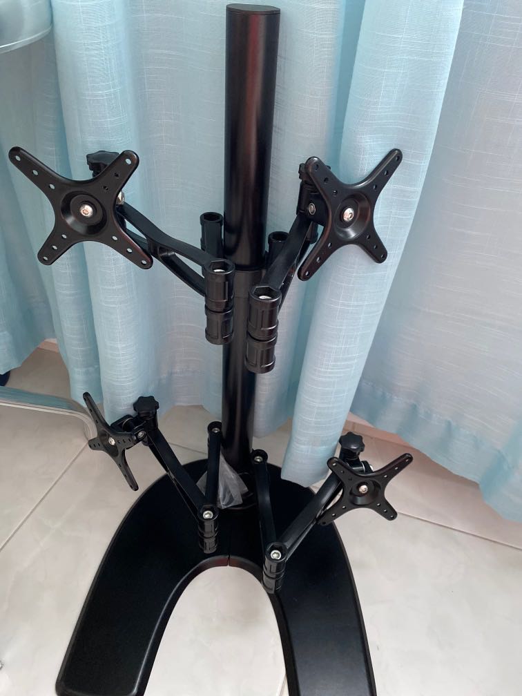 4 Arm Monitor Stand, Computers & Tech, Parts & Accessories, Monitor ...