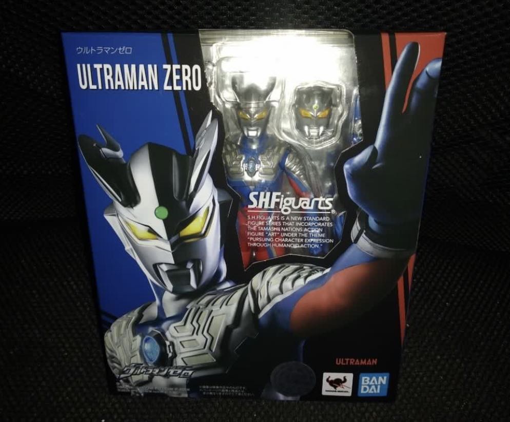 全新 Shf ultraman zero 超人塞羅, 興趣及遊戲, 玩具 & 遊戲類 - Carousell