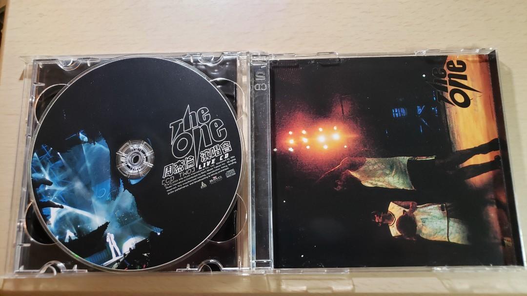 周杰倫 The One 演唱會 Live 2CD+VCD, 興趣及遊戲, 音樂、樂器 & 配件, 音樂與媒體 - CD 及 DVD - Carousell